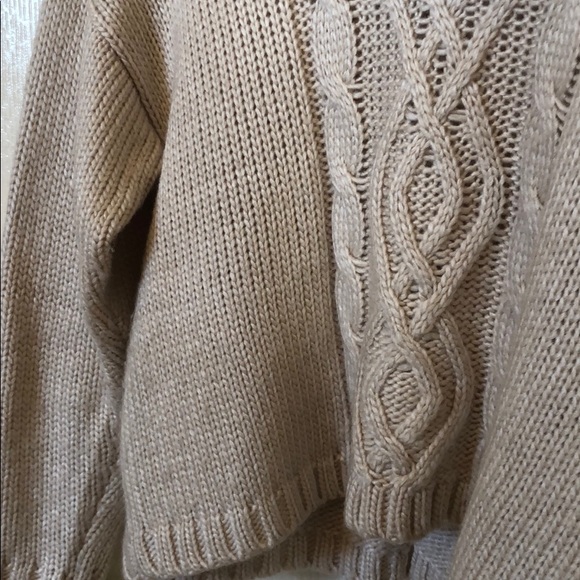 Kaisely | Sweaters | Kaisely Cropped Turtleneck Cream Knit Sweater 09 ...